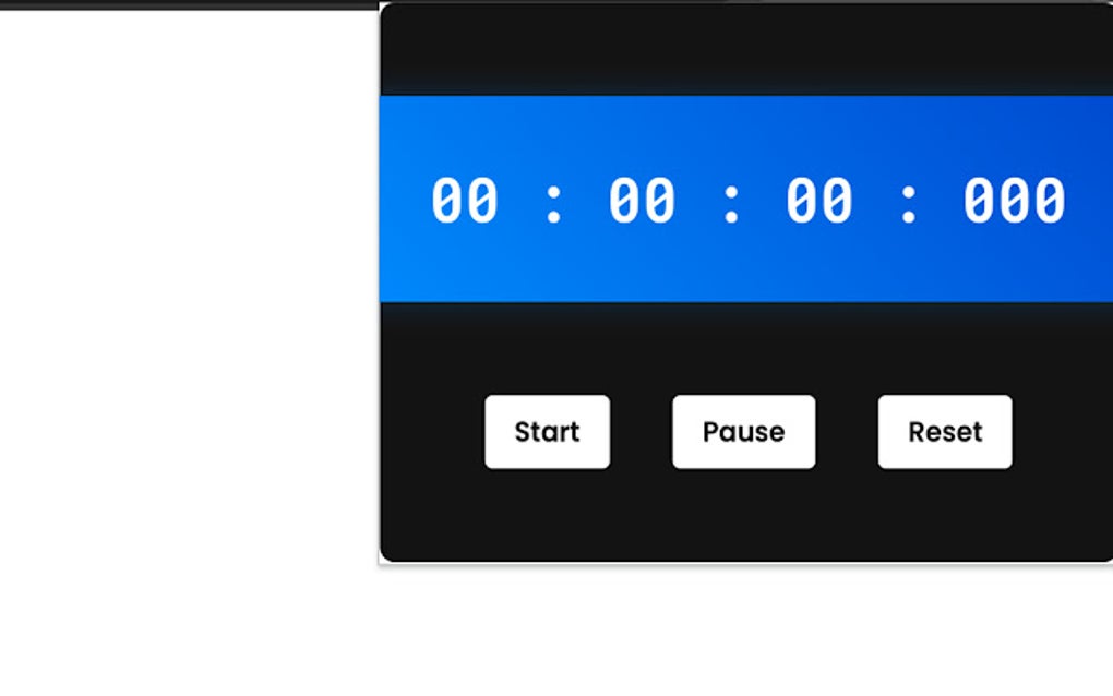 Stopwatch for Google Chrome - Extension Download
