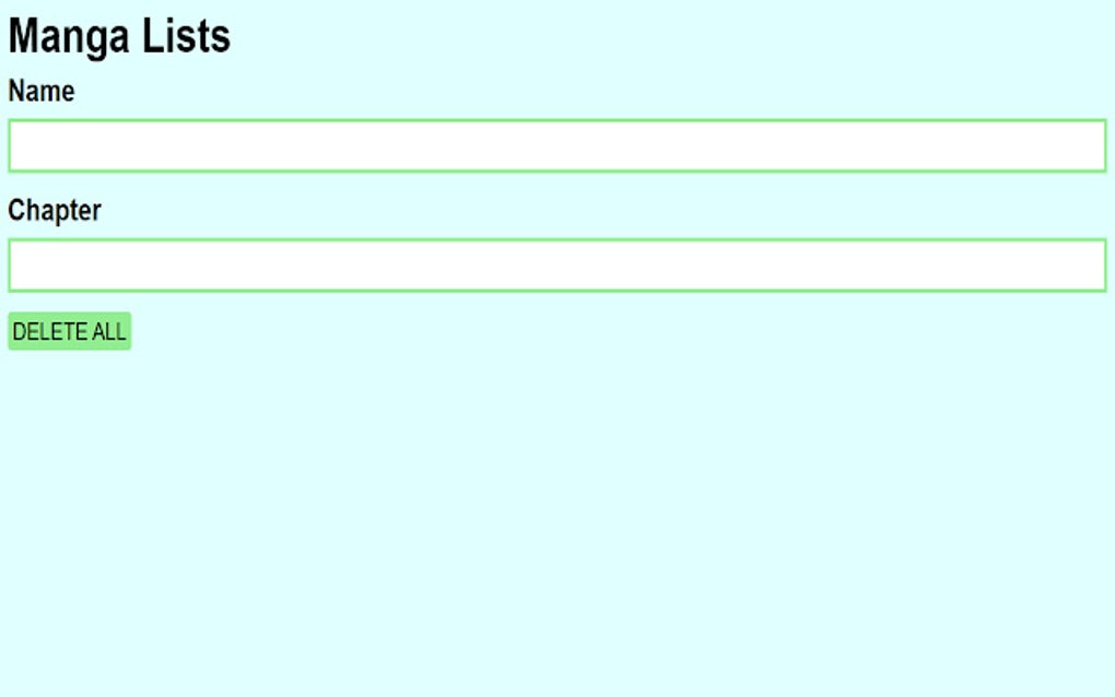 Manga Names List para Google Chrome - Extensión Descargar