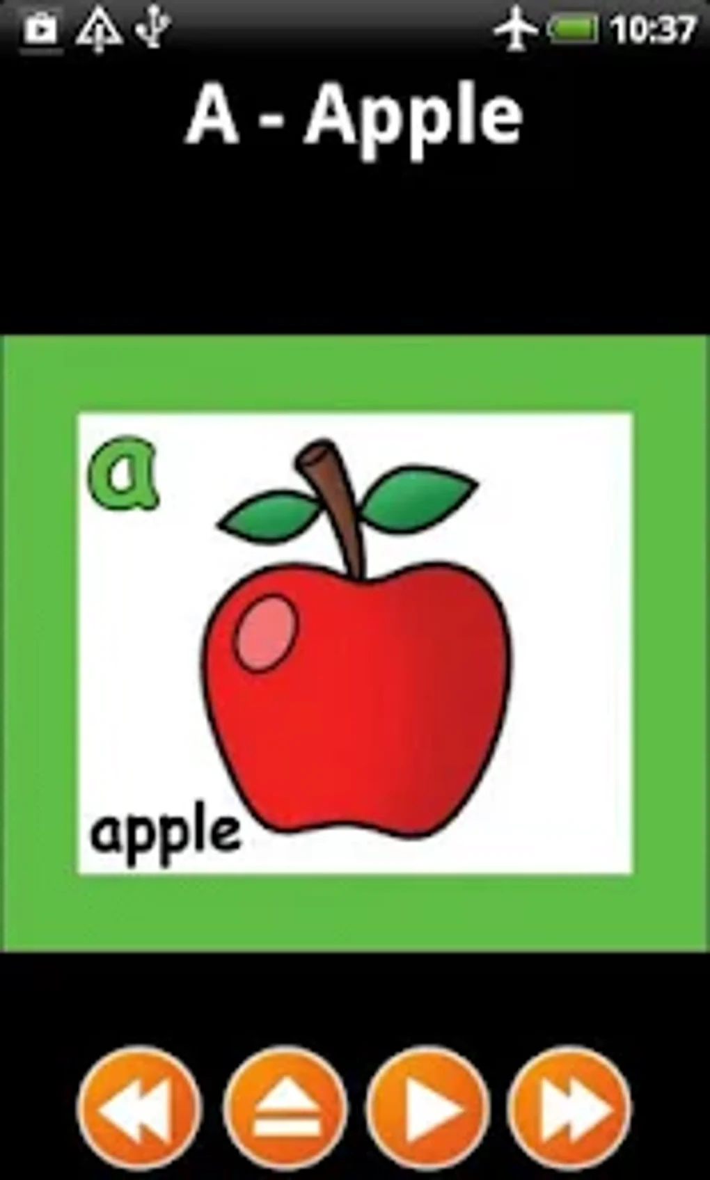 ABC Words For Kids Flashcards Para Android Descargar ABC Words For Kids Flashcards Para Android Descargar