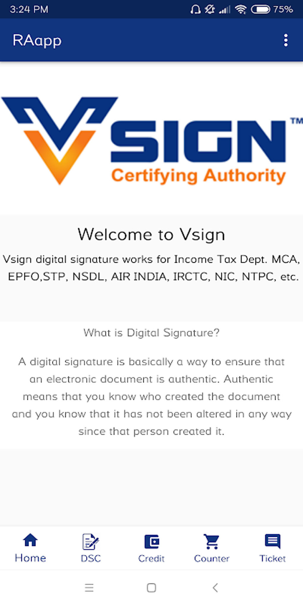 Vsign RA APK for Android - Download