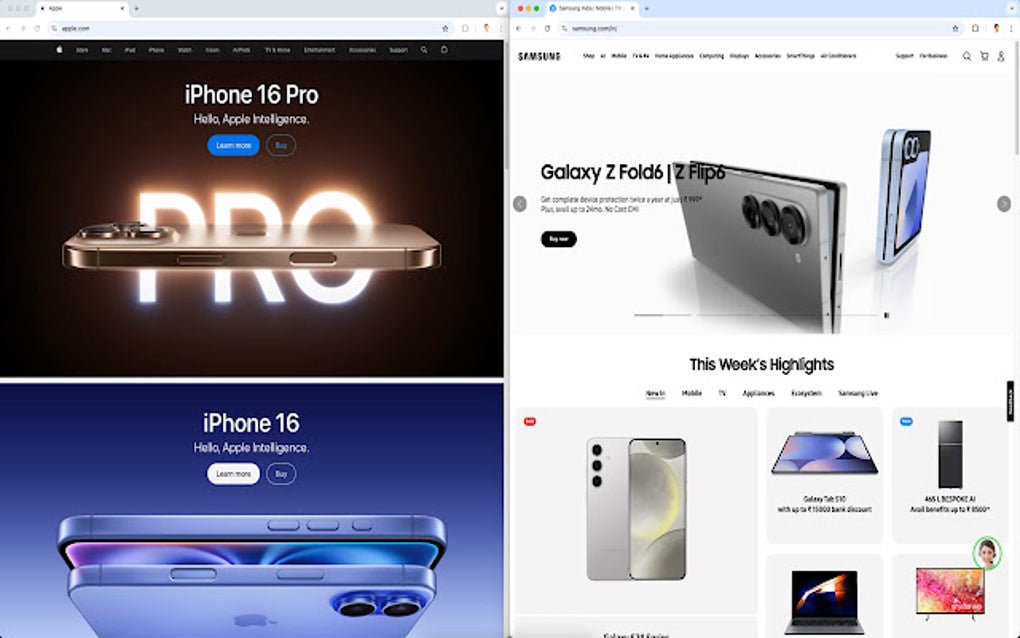 Split Screen for Google Chrome - Extension Download