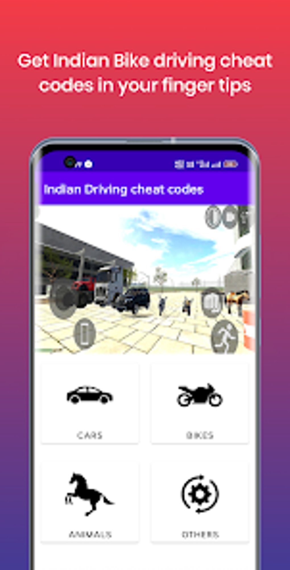 Indian Bike driving cheat code per Android - Download