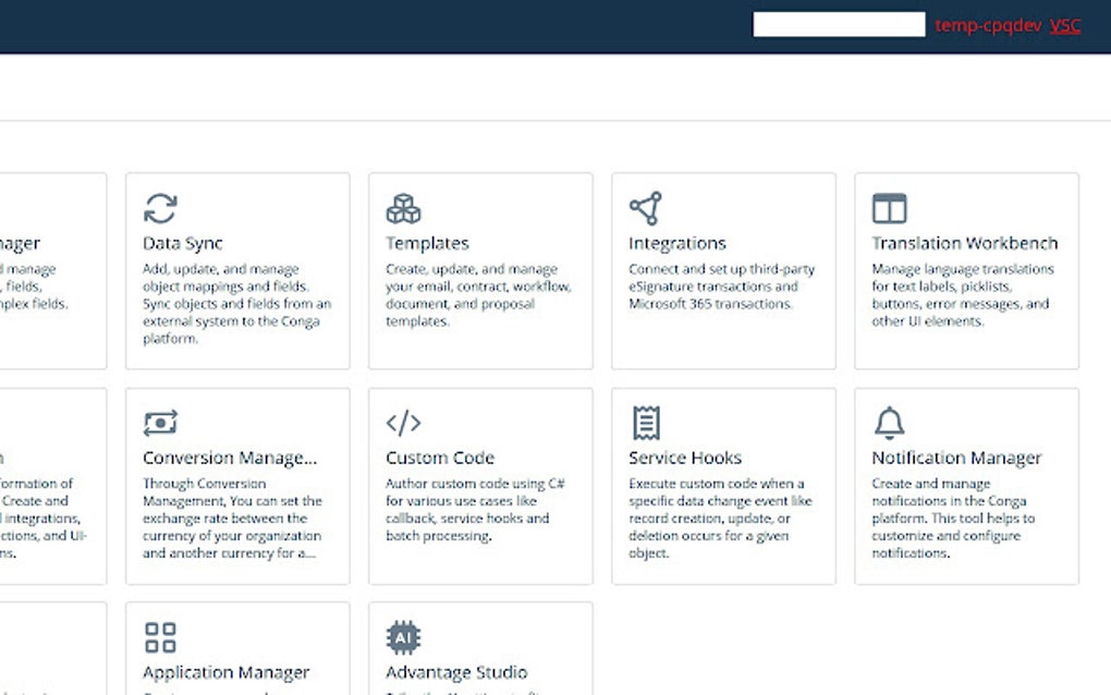 Conga Platform Extension para Google Chrome - Extensión Descargar
