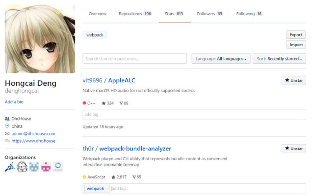 GitHub Stargazer para Google Chrome - Extensión Descargar