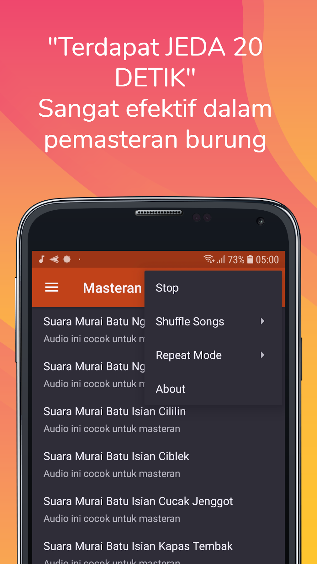 Masteran Murai Batu Medan APK для Android — Скачать