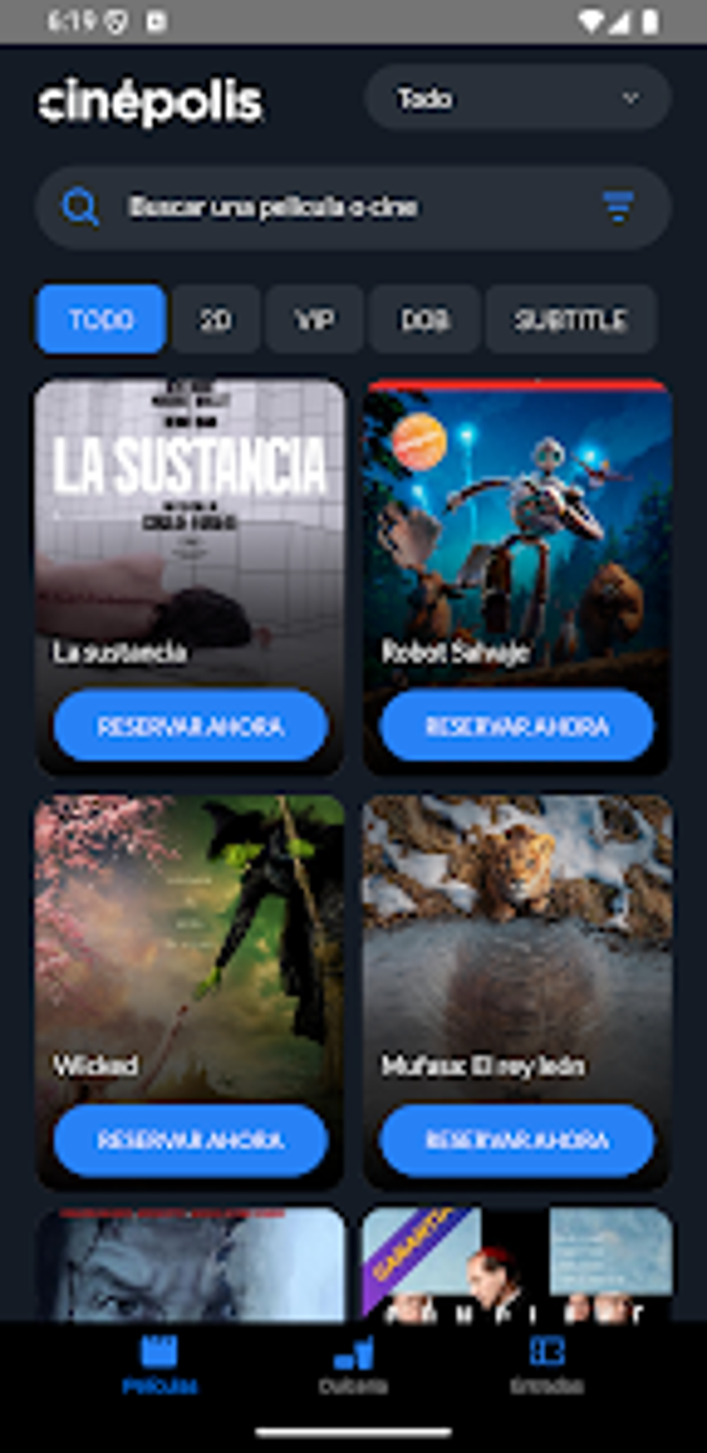 Cinépolis El Salvador pour Android - Télécharger