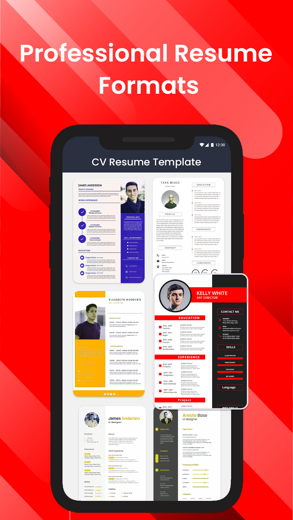 CV Builder and PDF Scanner para Android - Descargar