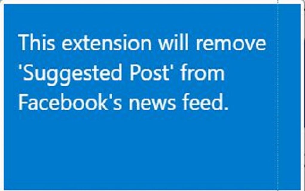 CleanFeed for Google Chrome - Extension Download