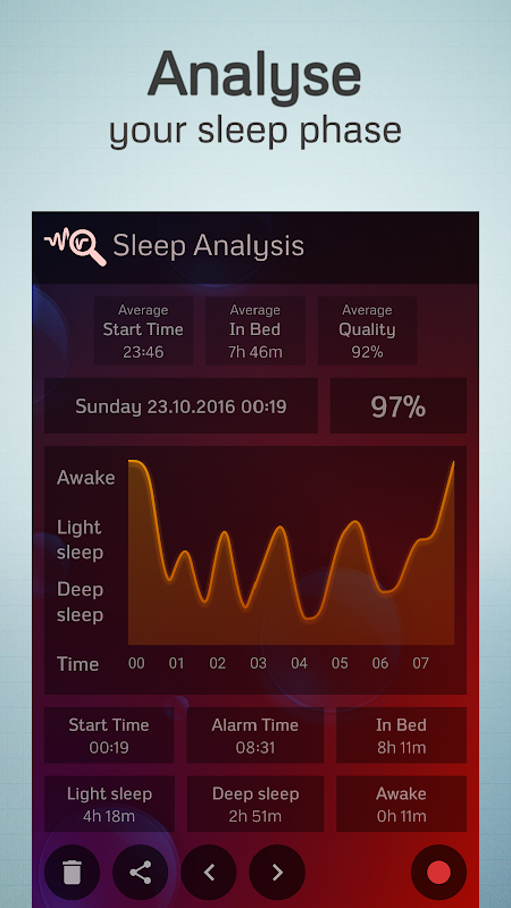TiX - Sleep analyser APK for Android - Download
