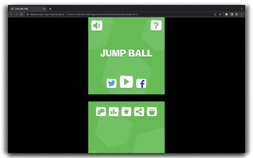 Jump Ball Free Game - HTML5 Game for Google Chrome - Extension Download
