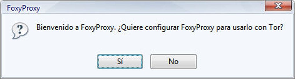 FoxyProxy Extension - Descargar