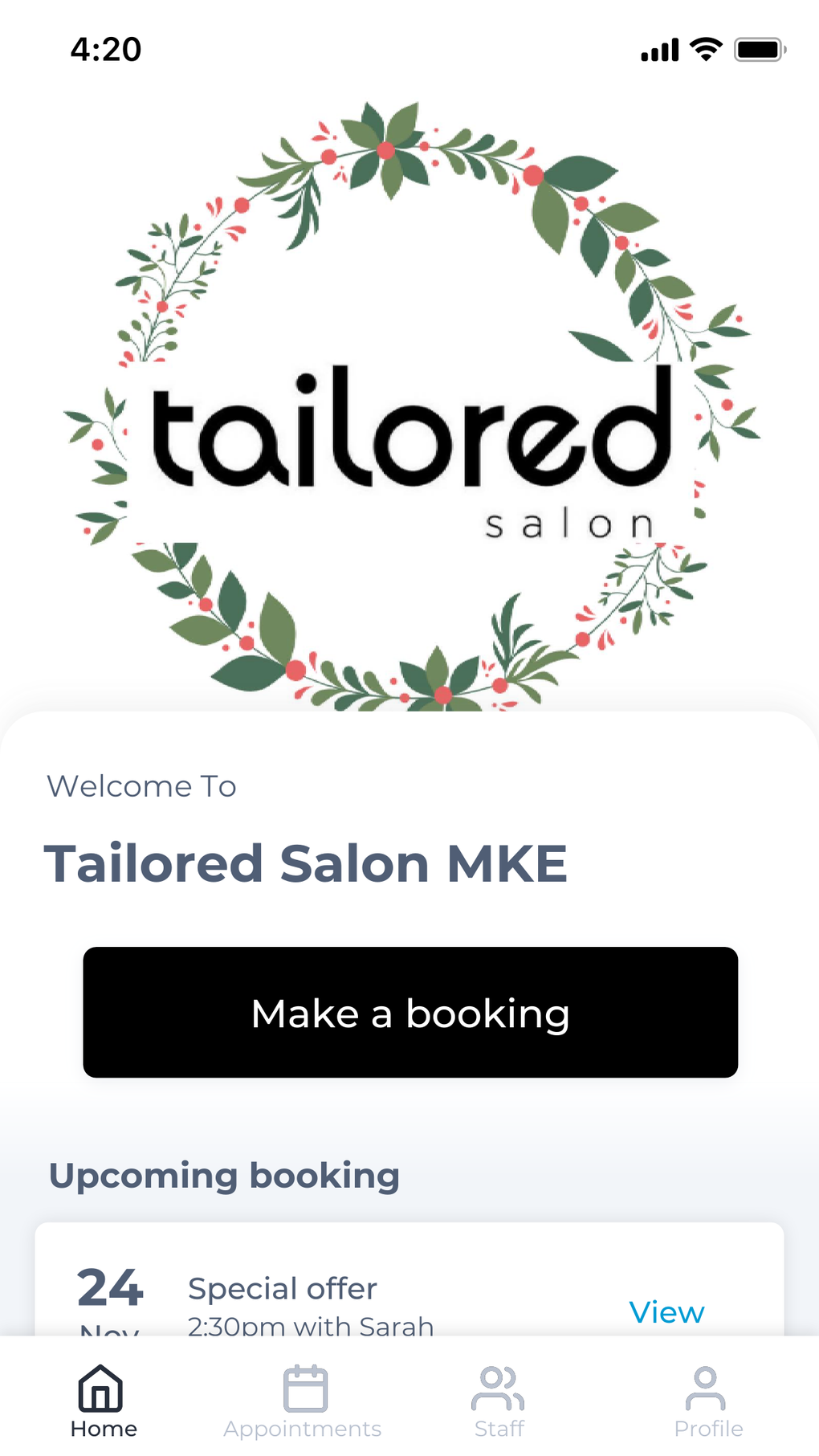 Tailored Salon MKE for iPhone - Download