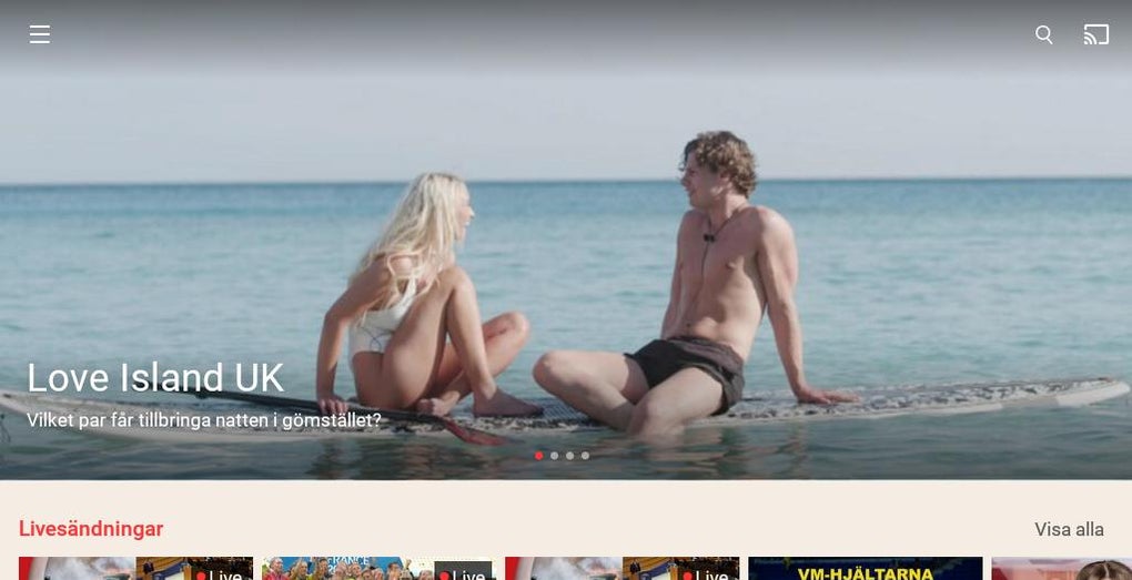 TV4 Play APK สำหรับ Android - ดาวน์โหลด