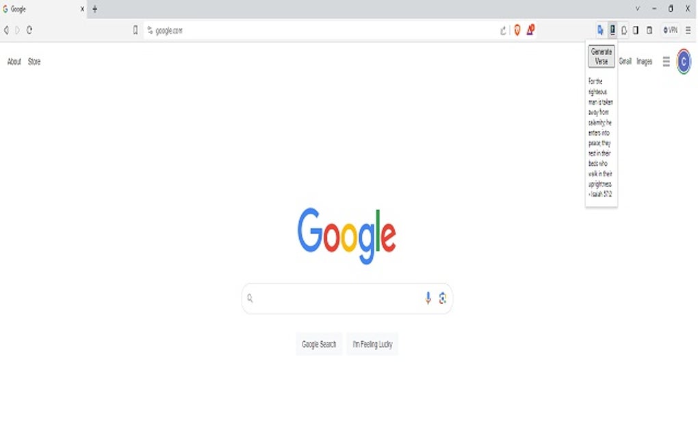 Bible Verse Generator pour Google Chrome - Extension Télécharger