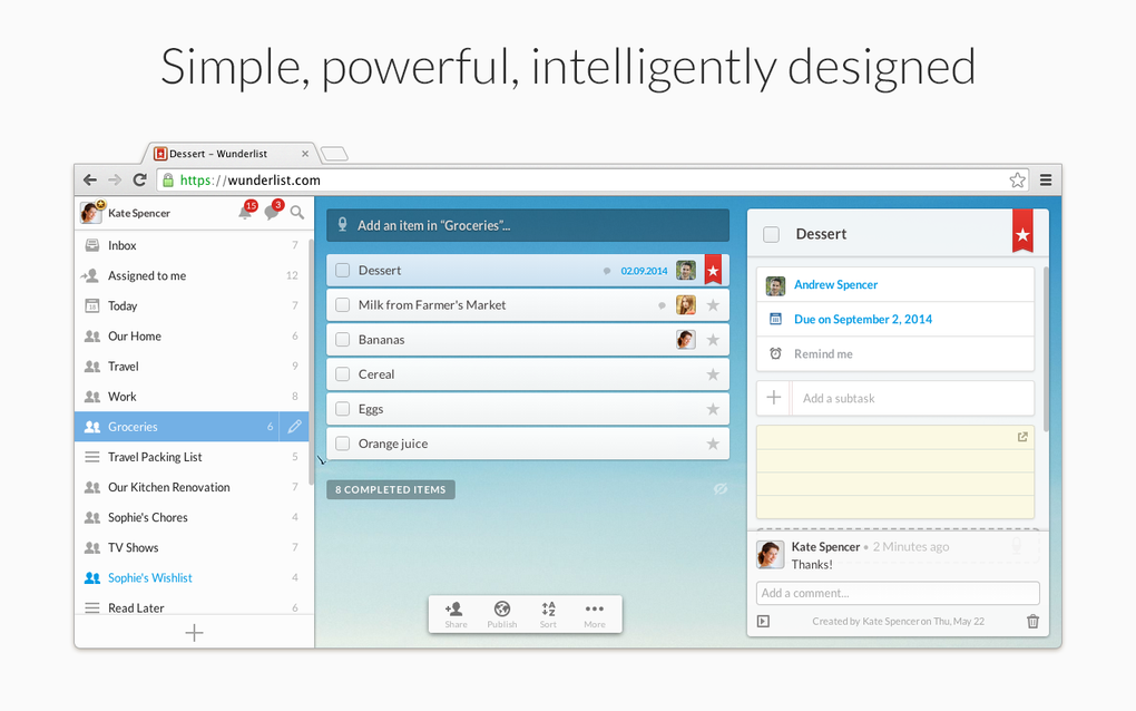 Wunderlist Online