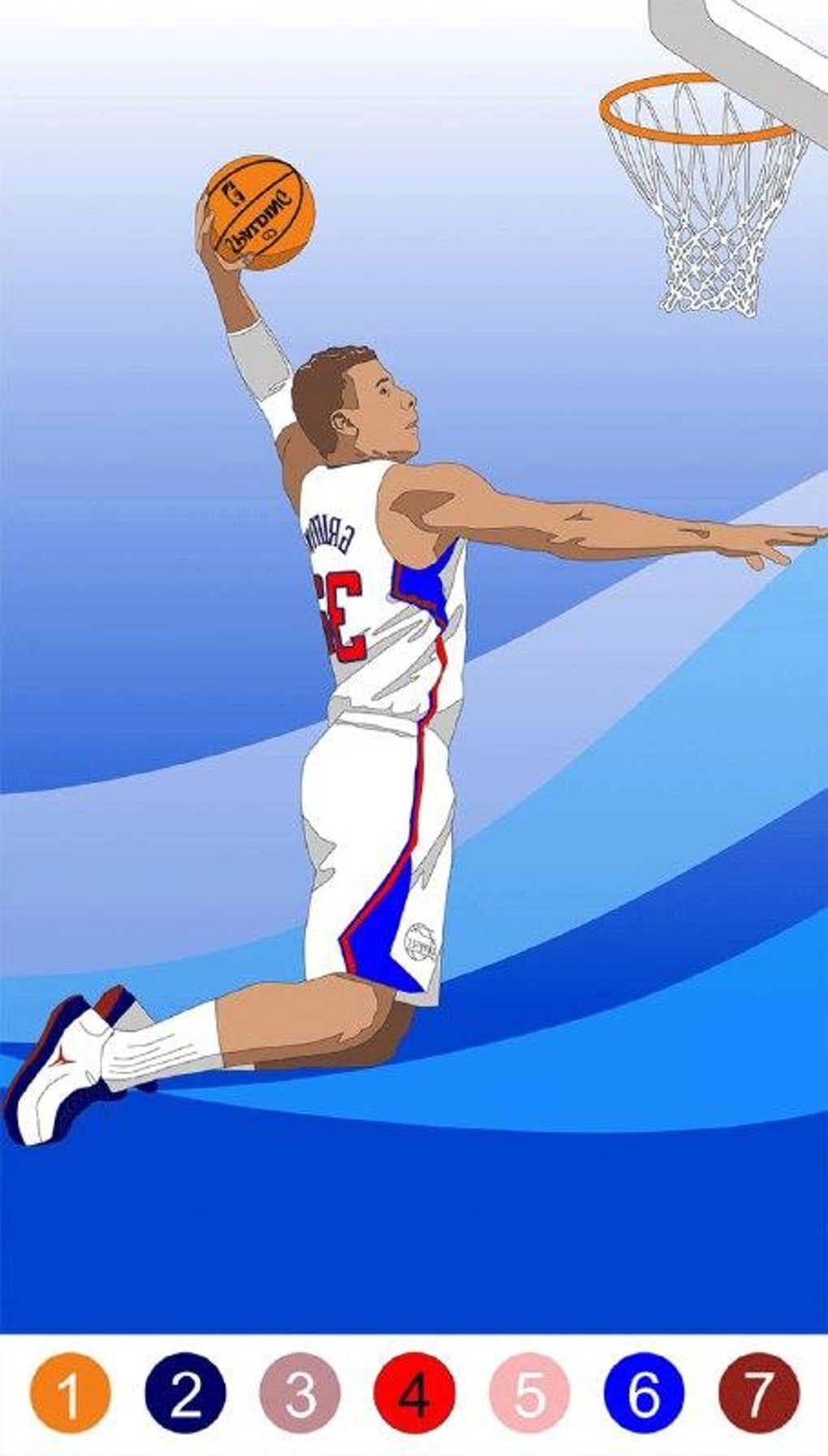 Coloring Basketball - Color by number APK for Android - Download