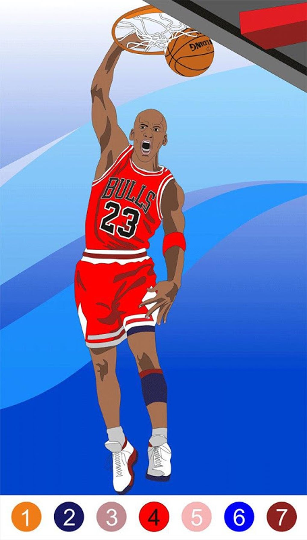Coloring Basketball - Color by number APK for Android - Download