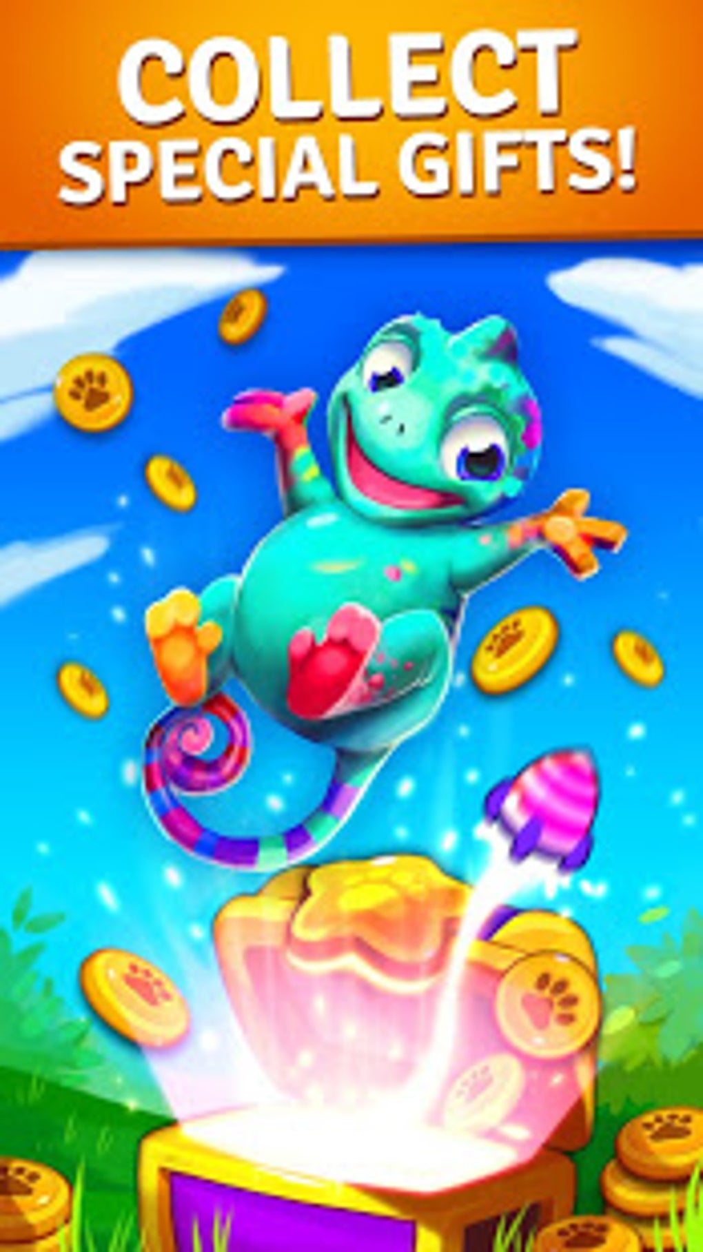 Animatch Friends cute cats in the match 3 game APK para Android - Descargar