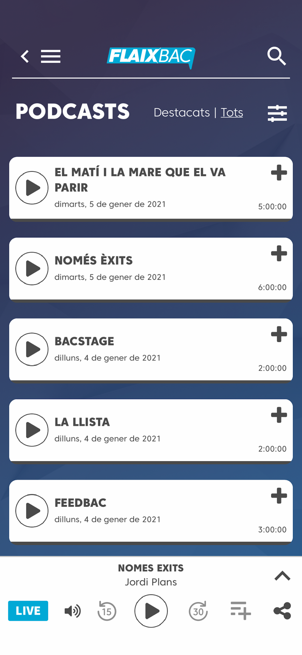 Flaixbac APK para Android - Descargar