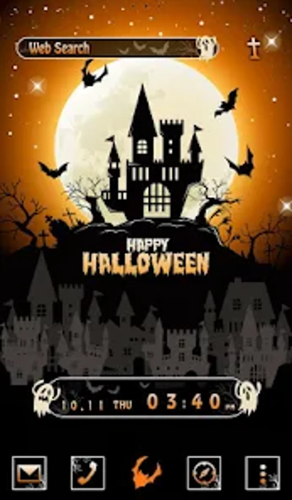 Halloween Night Castle Theme for Android - Download