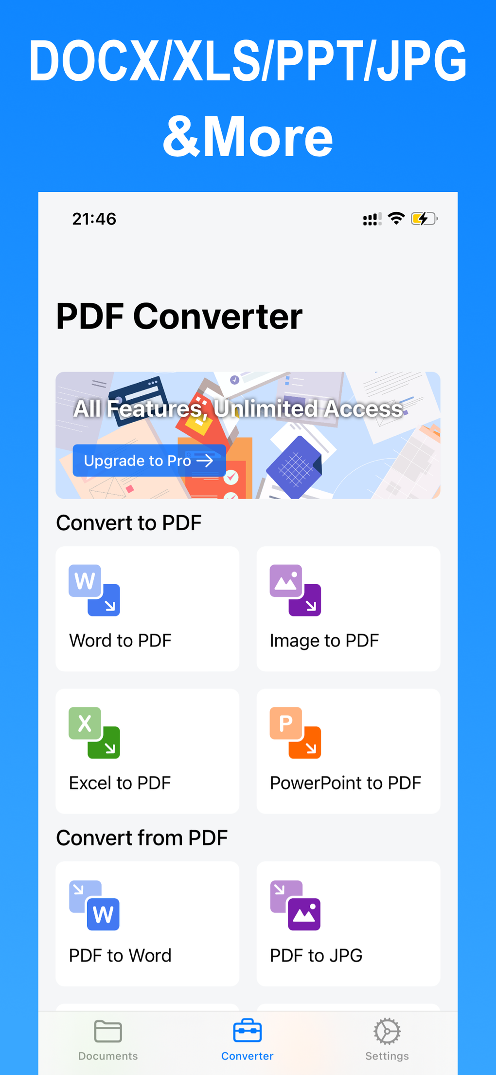 PDF Converter - Photos to PDFs para iPhone - Descargar