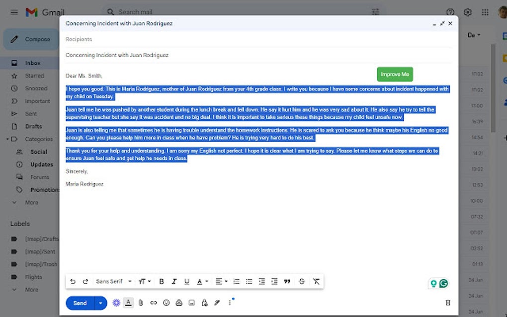 AI Text Improver for Google Chrome - Extension Download