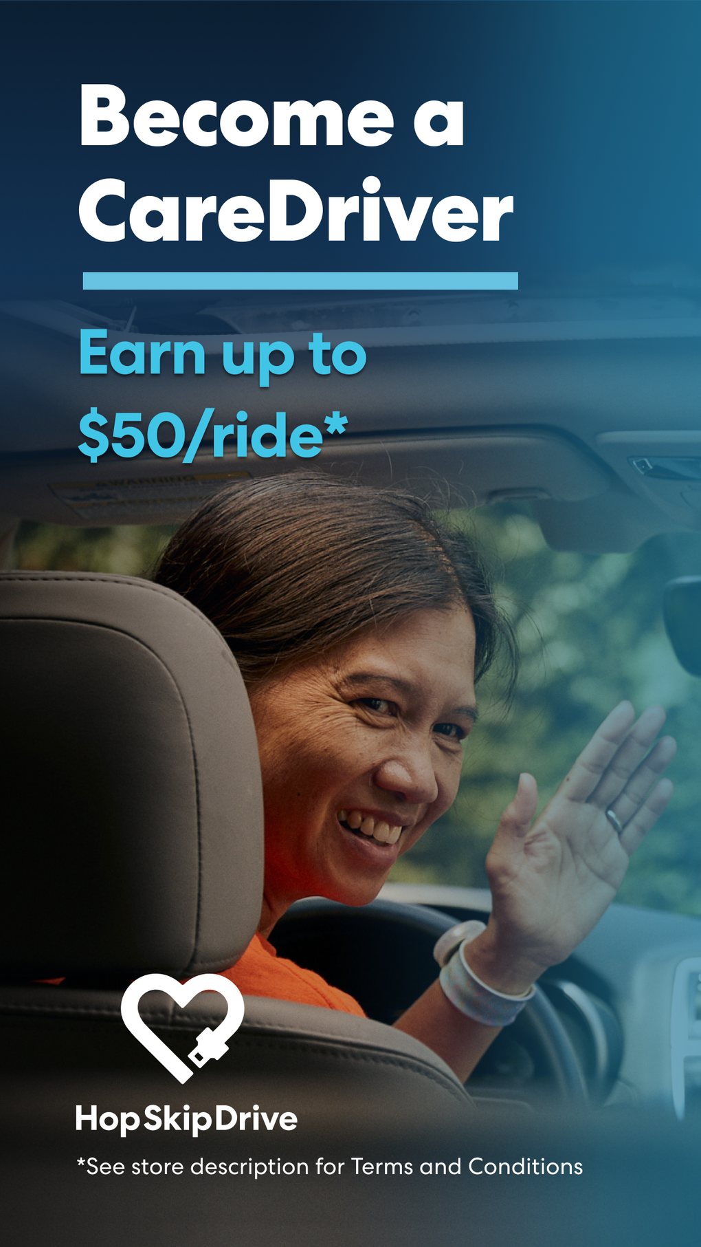 HopSkipDrive CareDriver for iPhone - Download