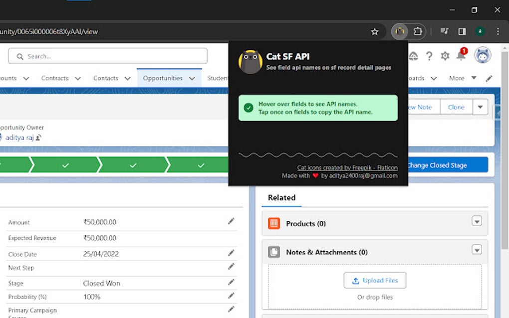 Cat SF API for Google Chrome - Extension Download