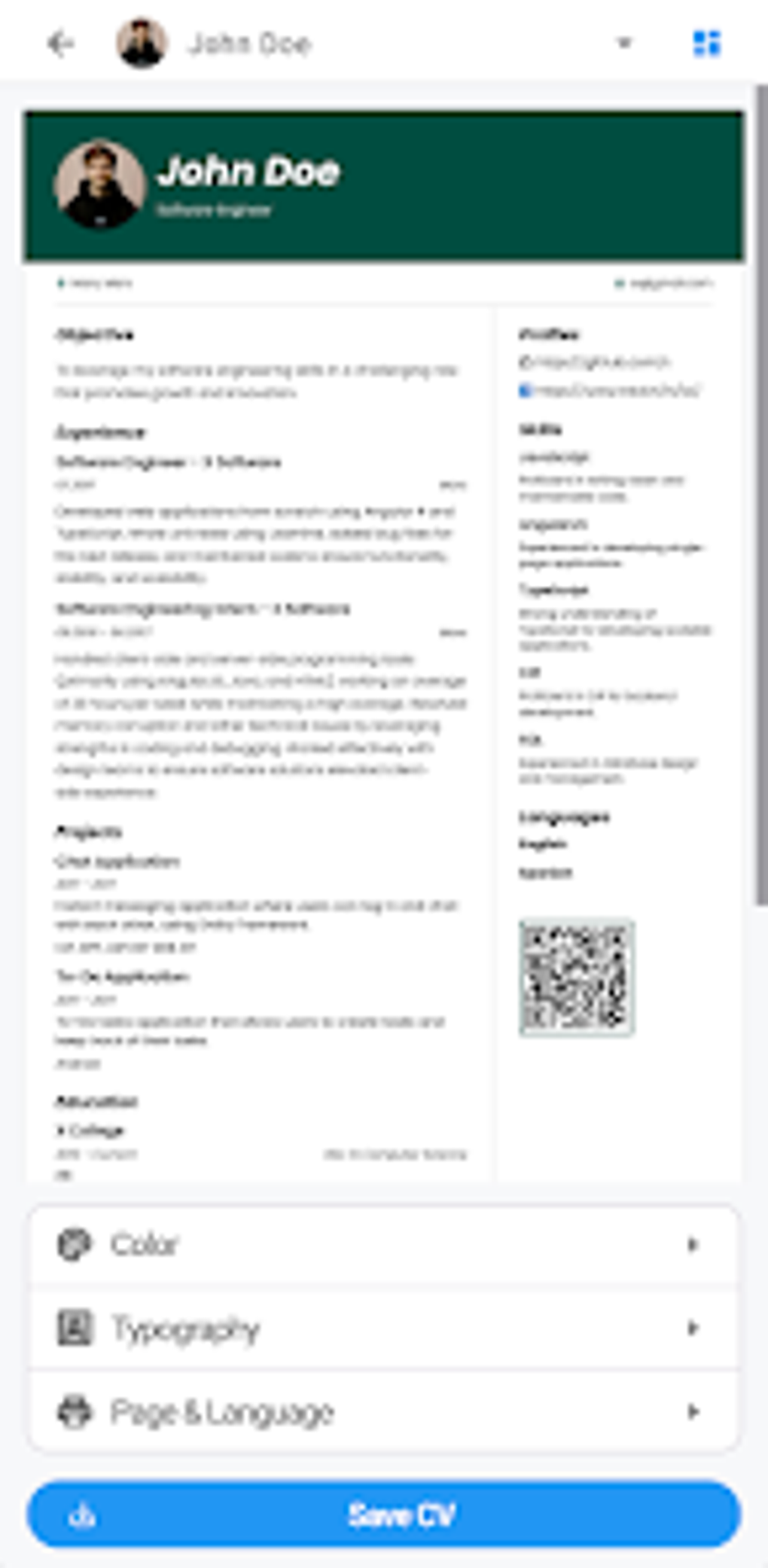 WeBuildCV - AI Resume Builder pour Android - Télécharger