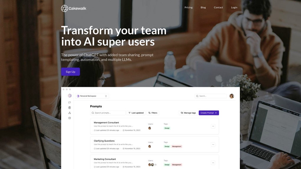Cakewalk for AI Productivity: review, features & use cases