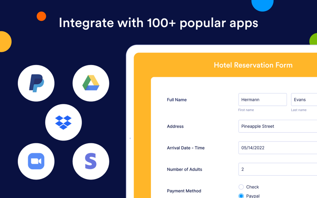 Jotform Mobile Forms: Form Maker for Data Capture para Android - Descargar