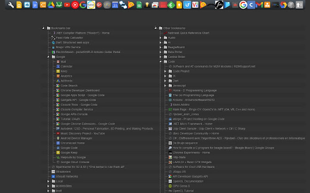 Bookmarks New Tab para Google Chrome - Extensión Descargar
