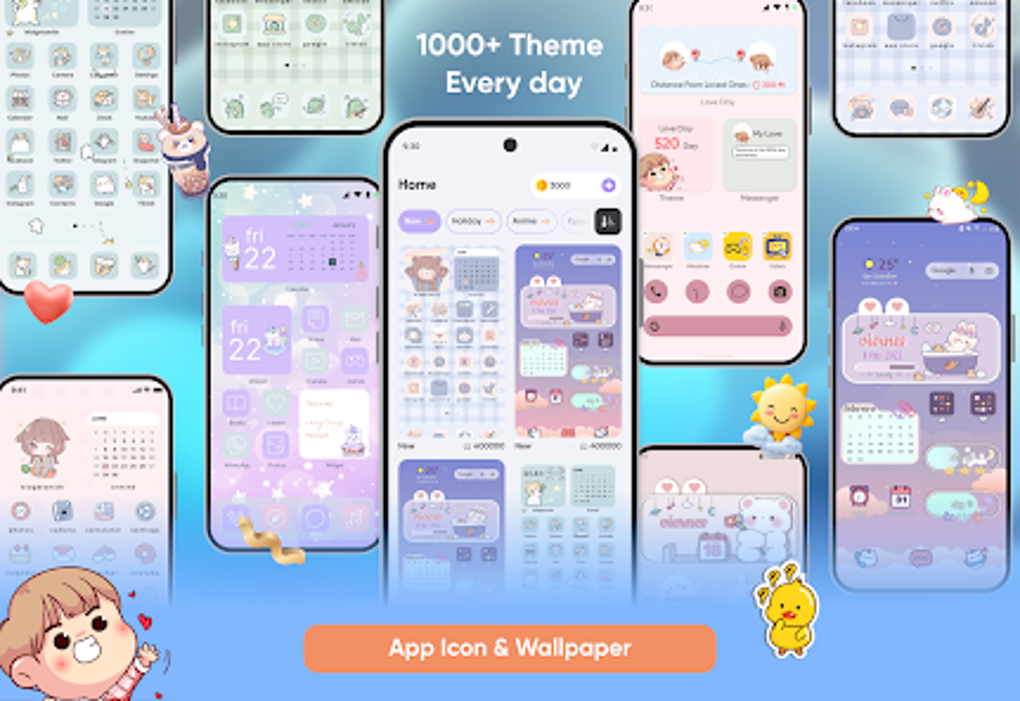 Themepack - App Icons Widgets für Android - Download
