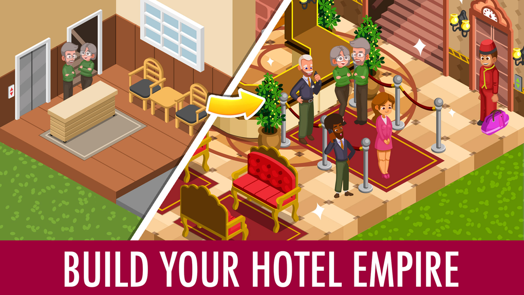 Hotel Tycoon Empire: Idle Game para iPhone - Descargar