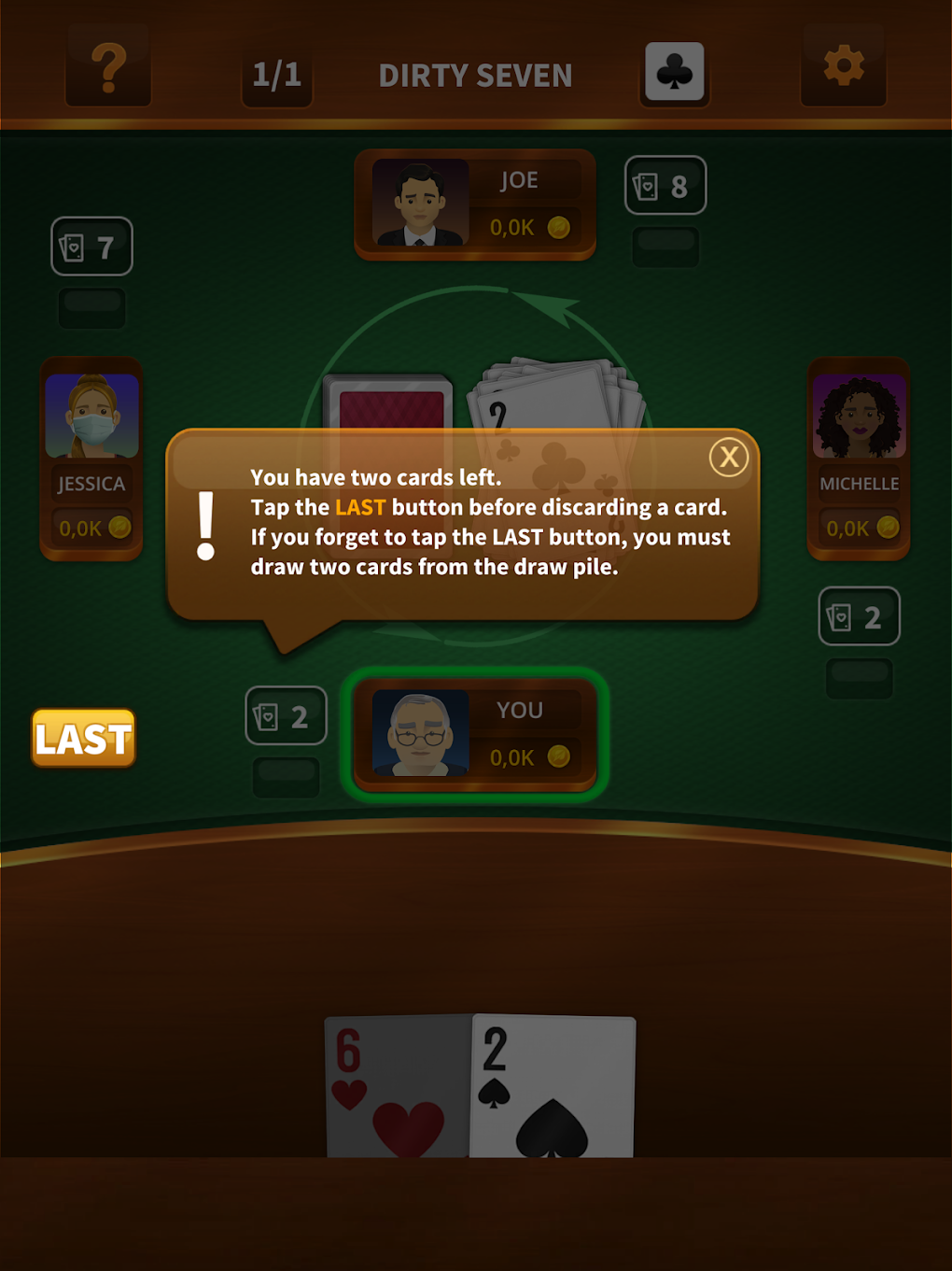 Dirty Seven - Pis Yedili HD for Android - Download