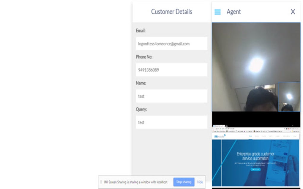 IMI Screen Sharing para Google Chrome - Extensión Descargar