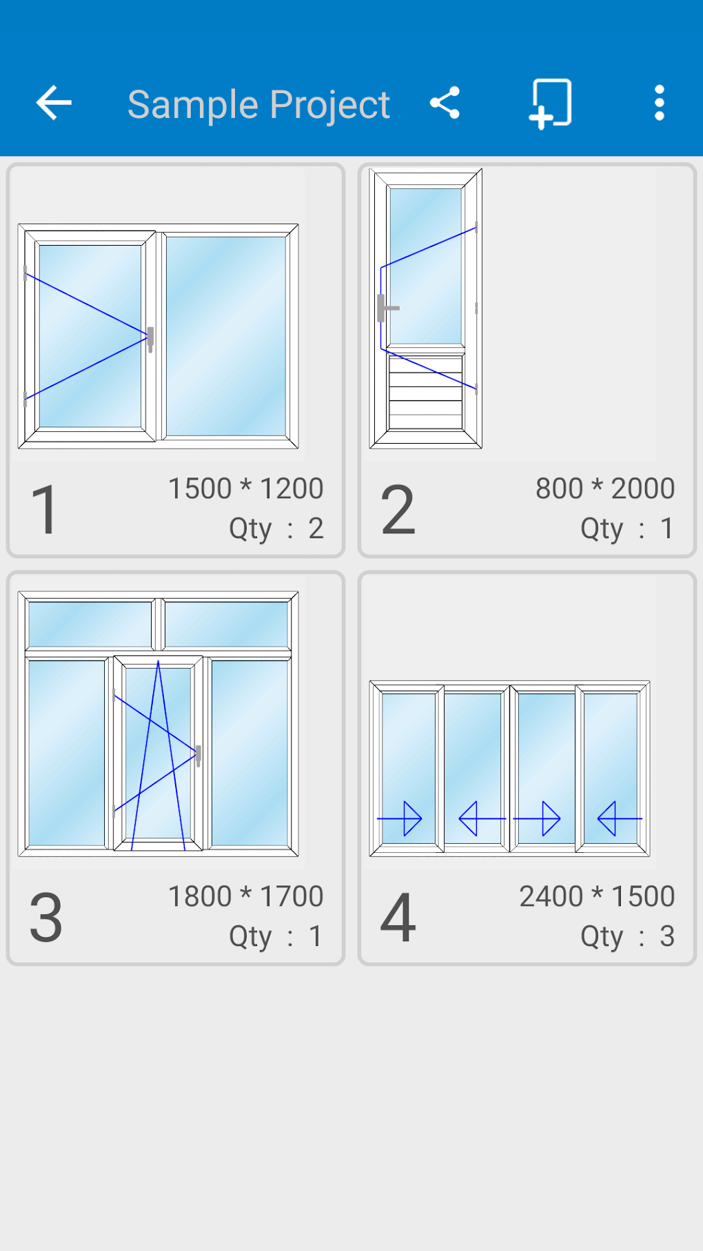 PVC and aluminium window and door design-iwindoor APK for Android ...