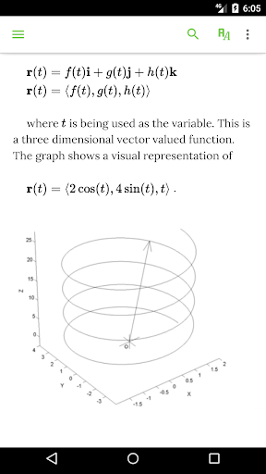 Calculus Textbook Android 