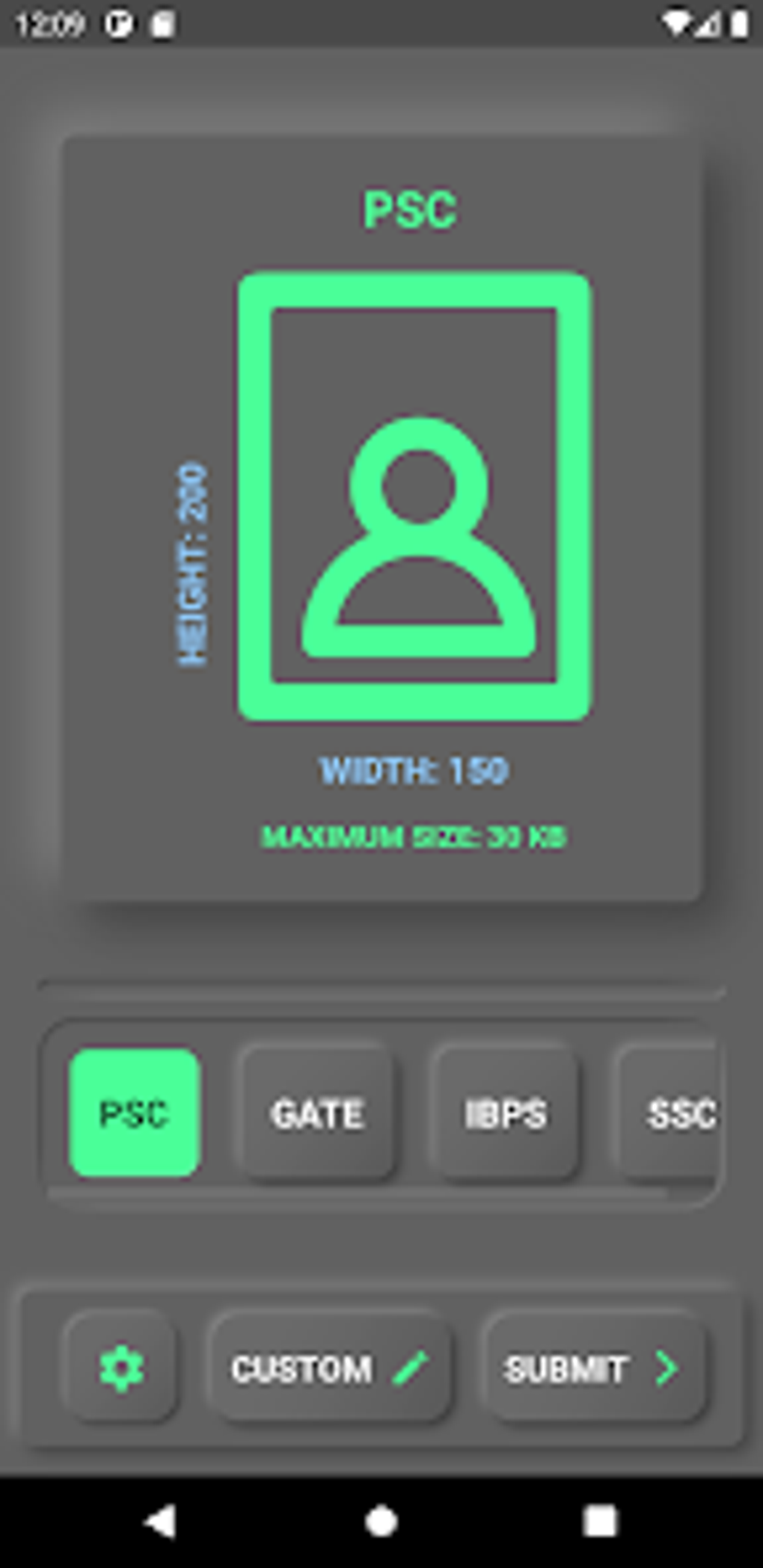 PSC SSC Gate Photo Editor - Ma para Android - Descargar