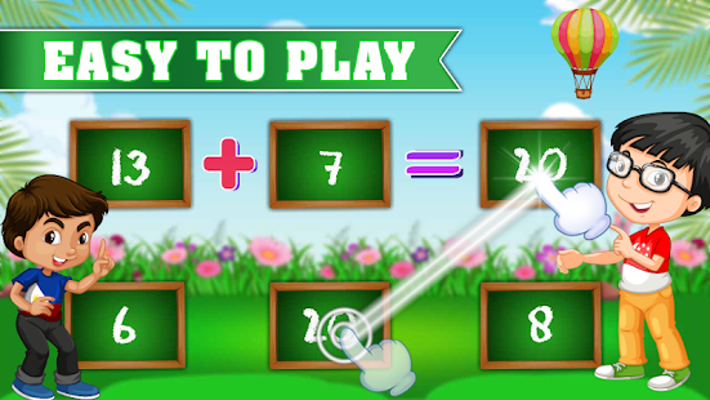 Kids Math Game Add Subtract Multiplication Free APK Android