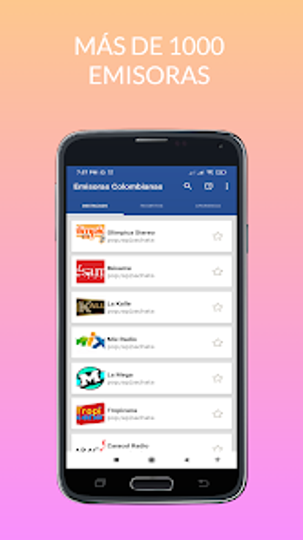 Emisoras Colombianas Gratis สำหรับ Android - ดาวน์โหลด