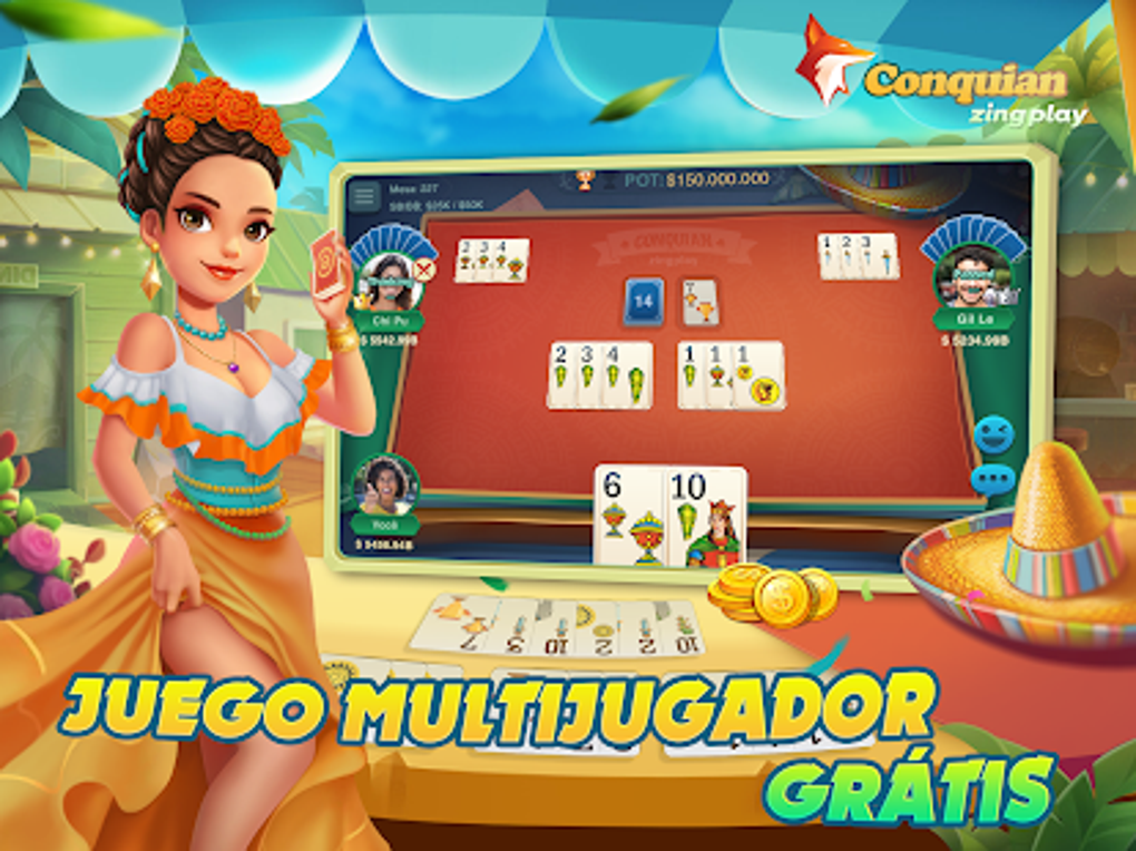 Conquian Zingplay: el mejor juego de cartas gratis para Android - Descargar