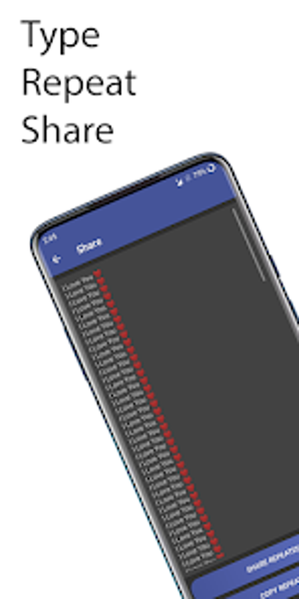 Text Repeater per Android - Download