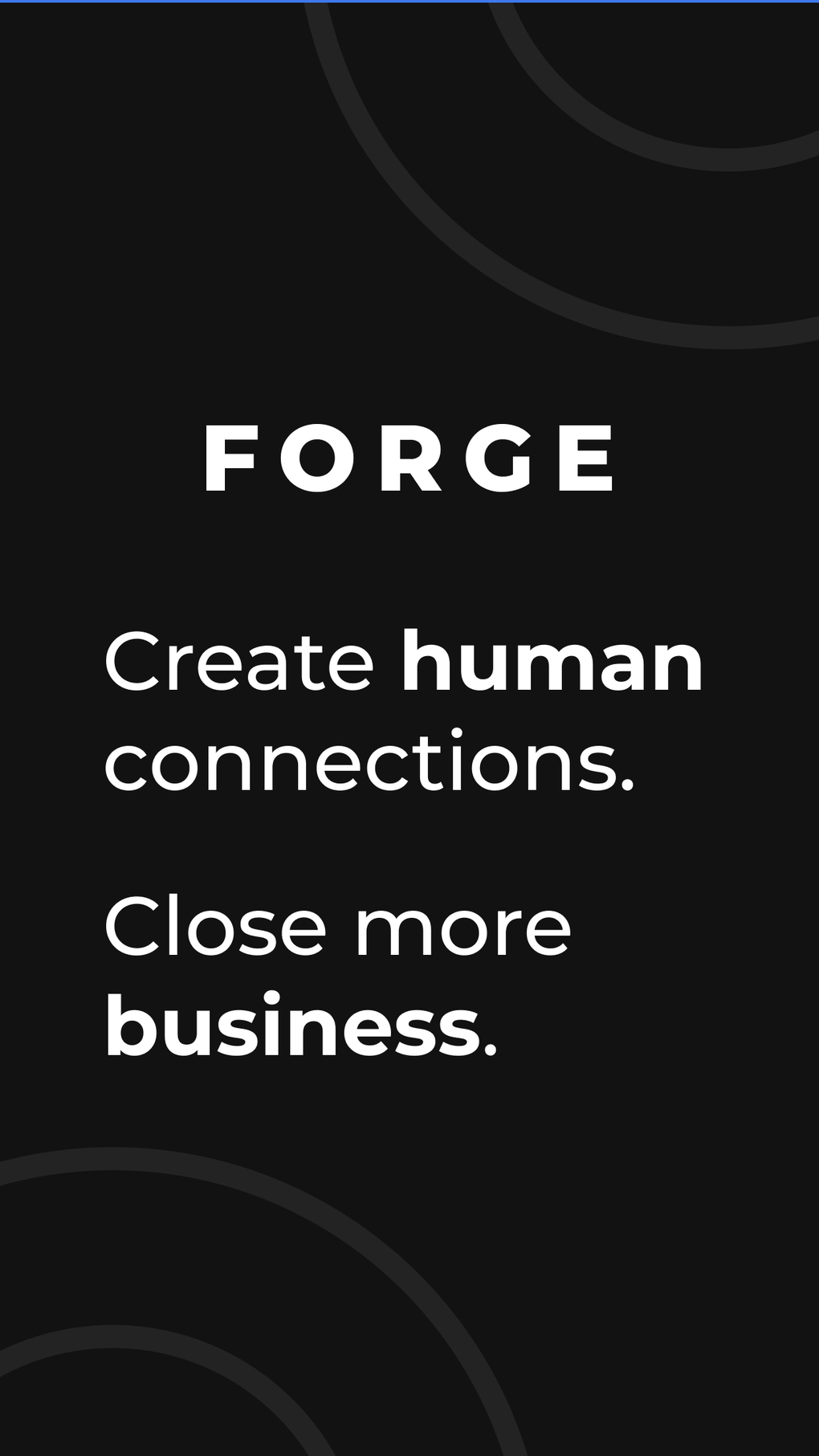 Forge: Business Relationships for iPhone - Download