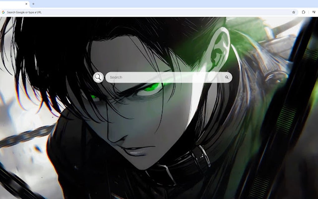 Levi Ackerman - Attack on Titan Live Wallpaper for Google Chrome ...