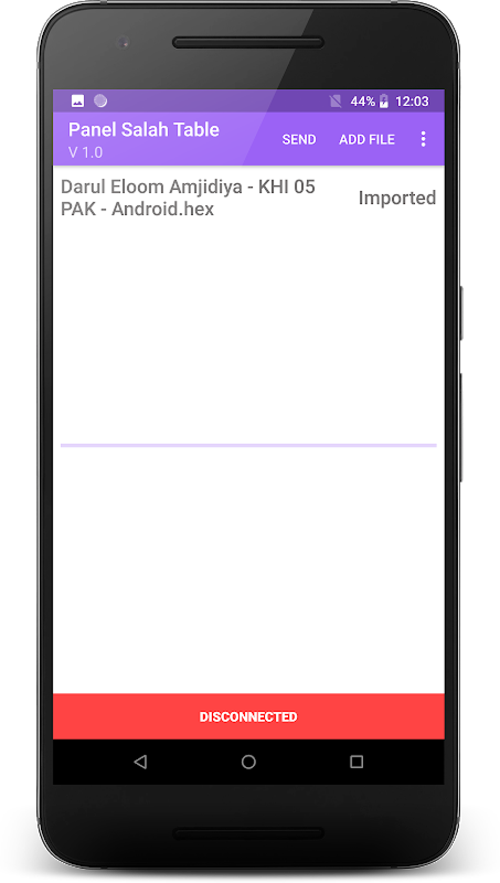 Panel Salah Table APK for Android - Download