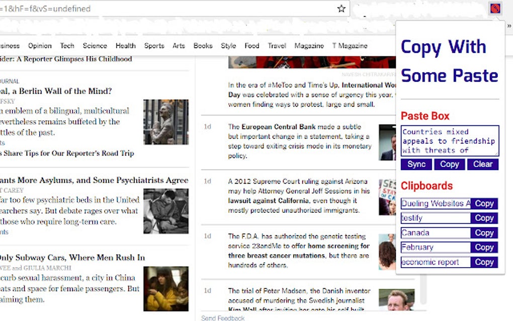 Copy With Some Paste for Google Chrome - Extension Download