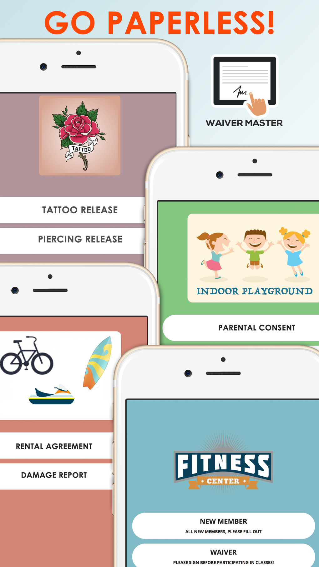 Waiver Master: Paperless Cloud para iPhone - Descargar