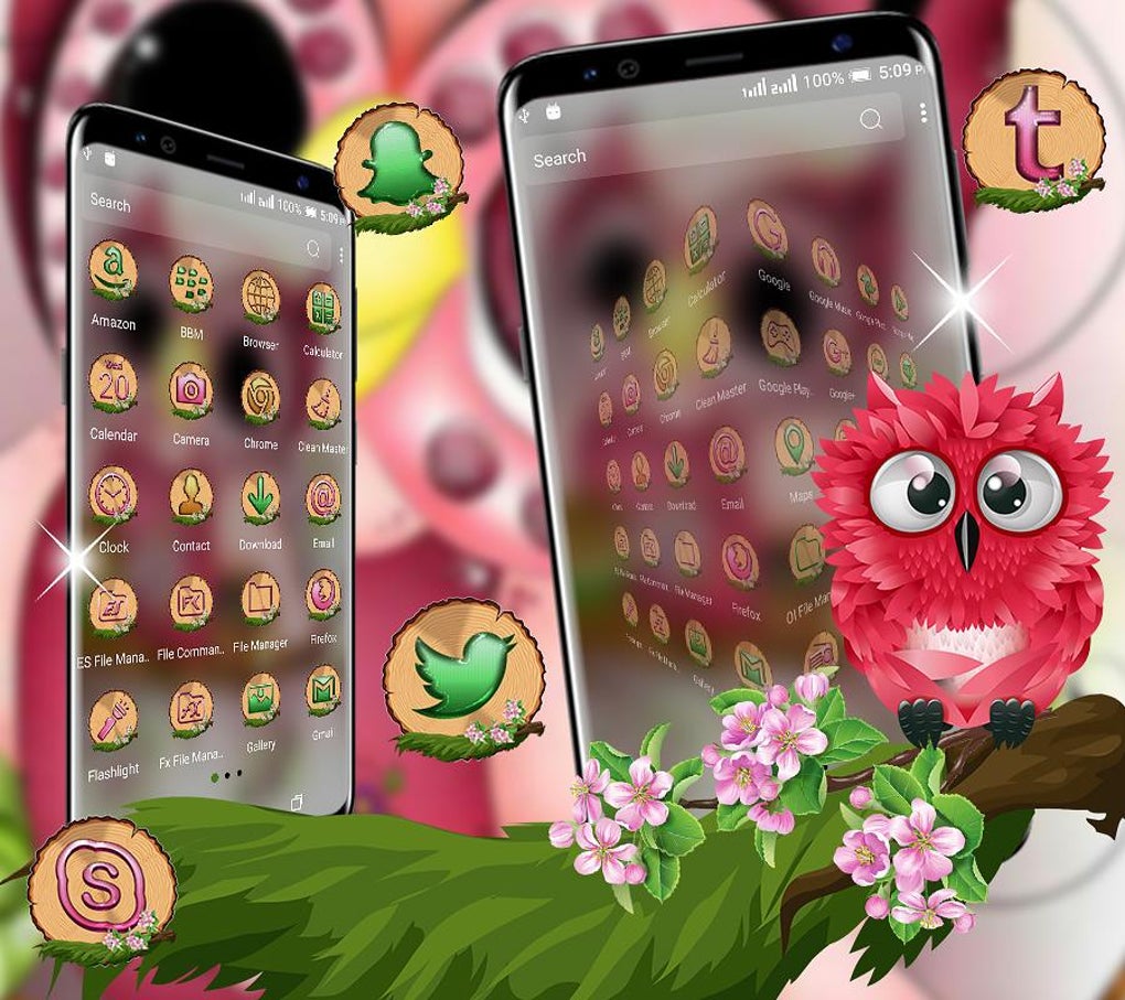 Cute Owl Launcher Theme APK for Android - Download
