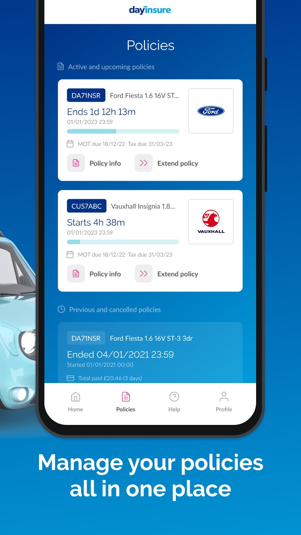 Dayinsure for Android - Download
